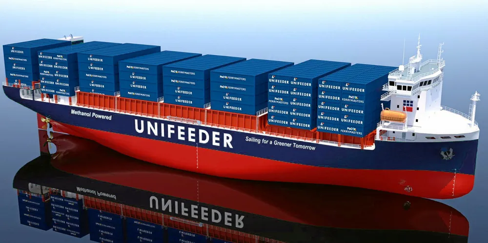 German shipowners strike methanol-capable newbuilding deals with Unifeeder