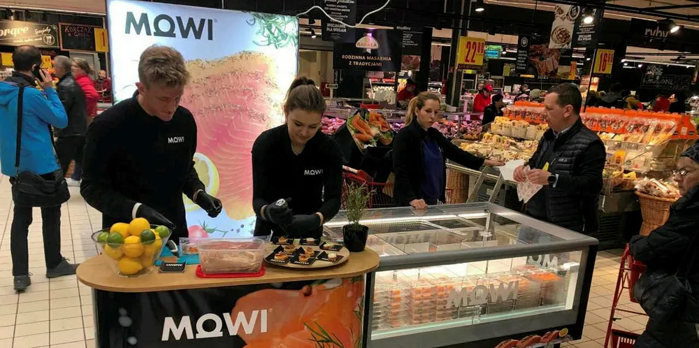 Mowi-merket laks for første gang i butikkhyllene | Fiskeribladet