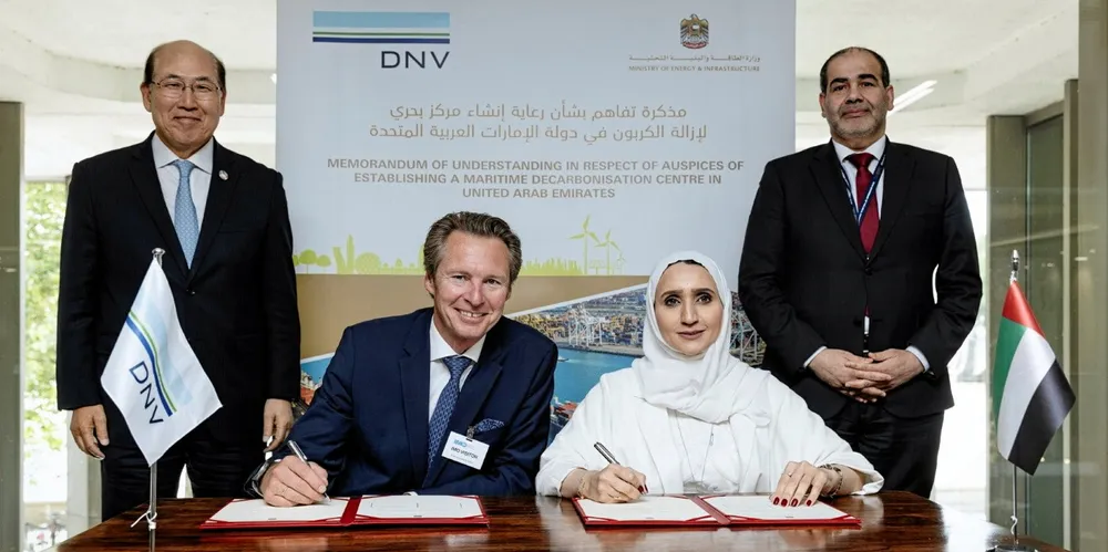 DNV partners with UAE to set up Middle East’s first shipping ...
