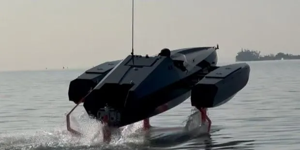Star Wars speeder? No, it’s UK designer’s electric trimaran ferry
