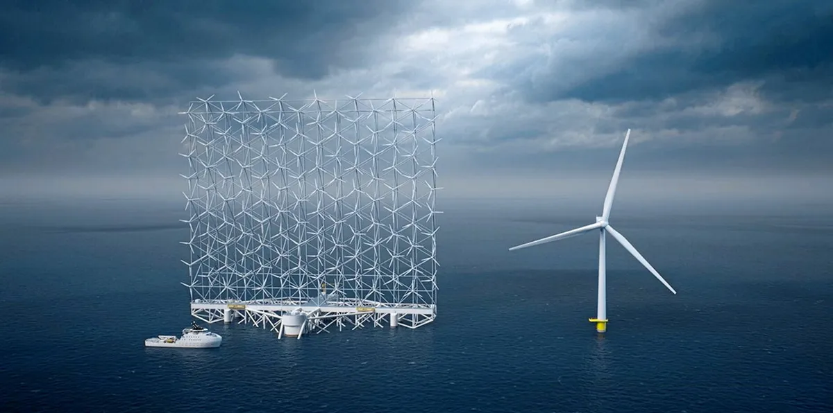 Futuristic floating 'wall of wind turbines' gets boost ahead of planned ...