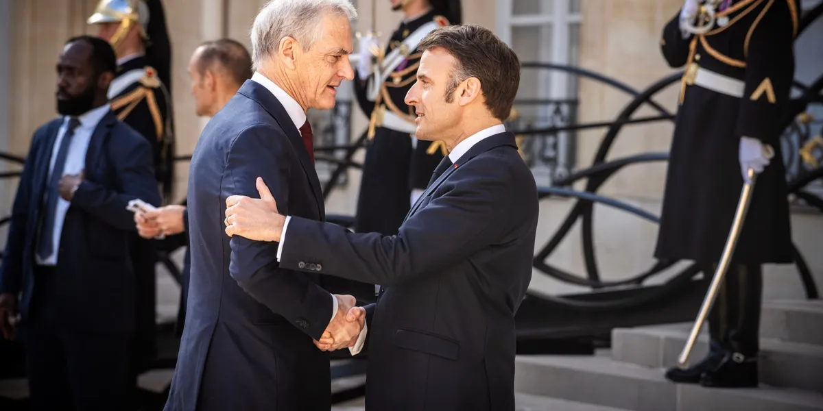 Frankrikes president Macron kommer til Norge på mandag | DN