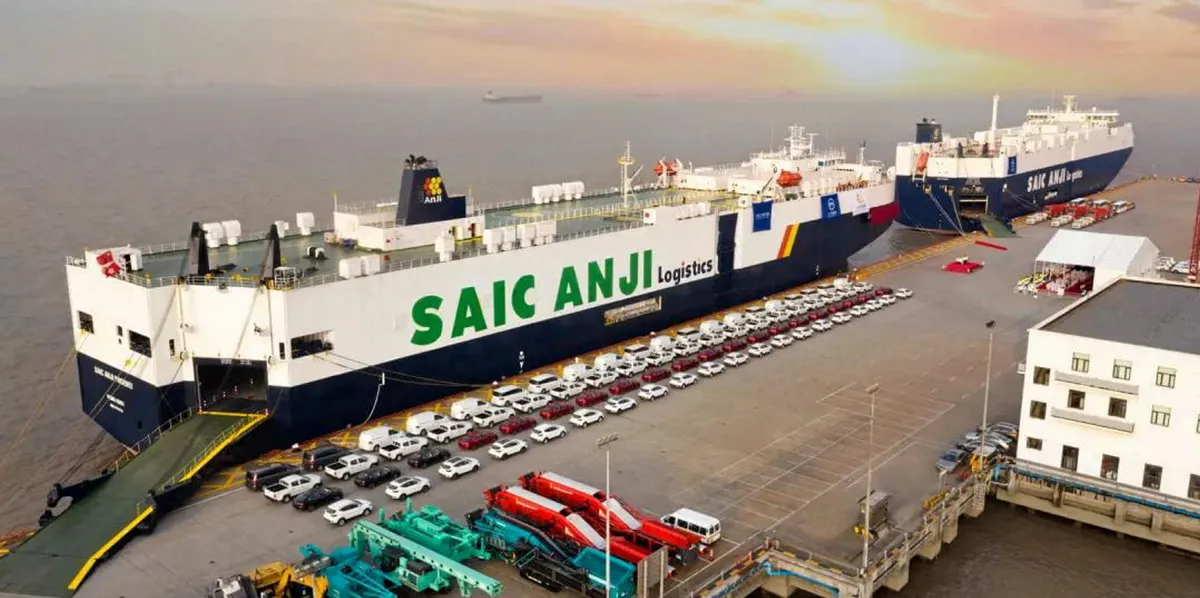 China’s SAIC Anji orders seven large car carriers for record price apiece