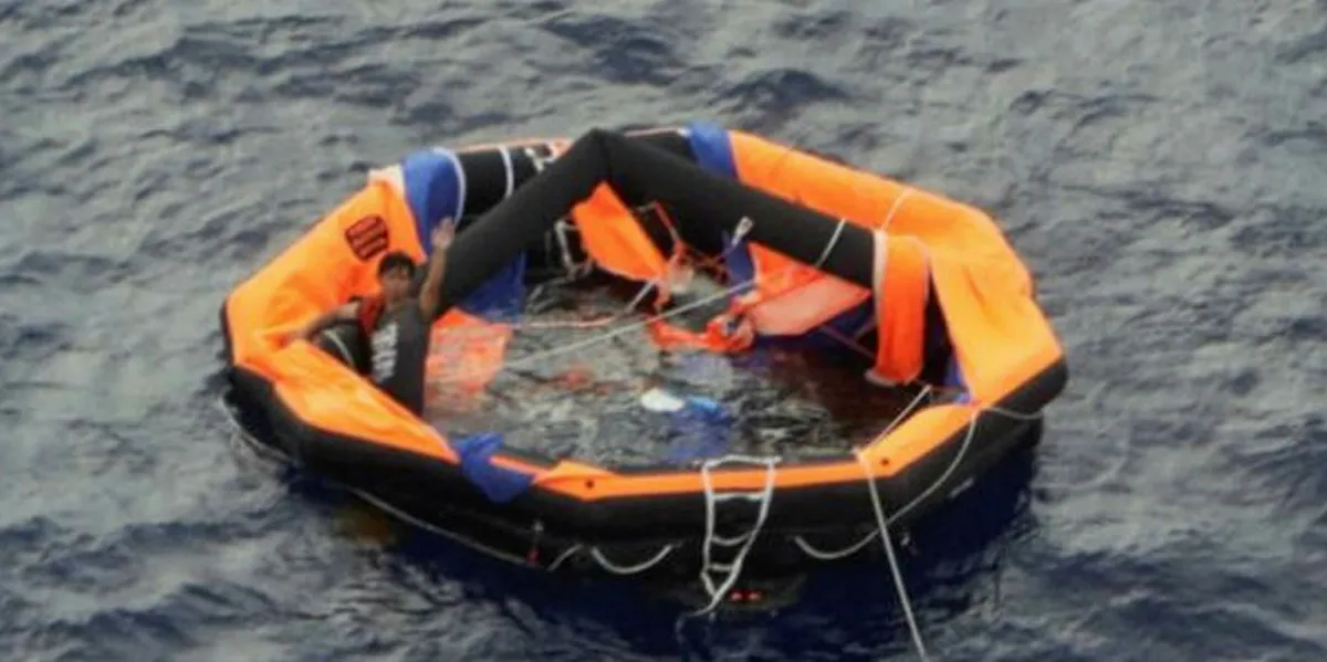 Third survivor rescued from raft after livestock carrier sinking