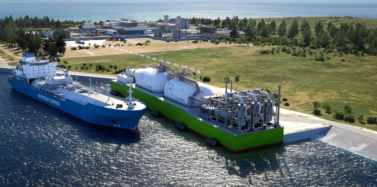 Hoegh LNG hooks up with Deutsche ReGas on first floating green ammonia ...