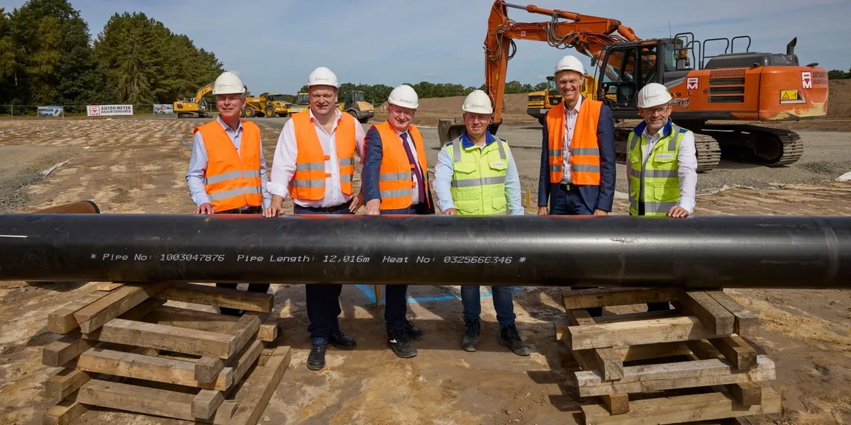 Thyssengas begins conversion of cross-border pipeline between Germany ...