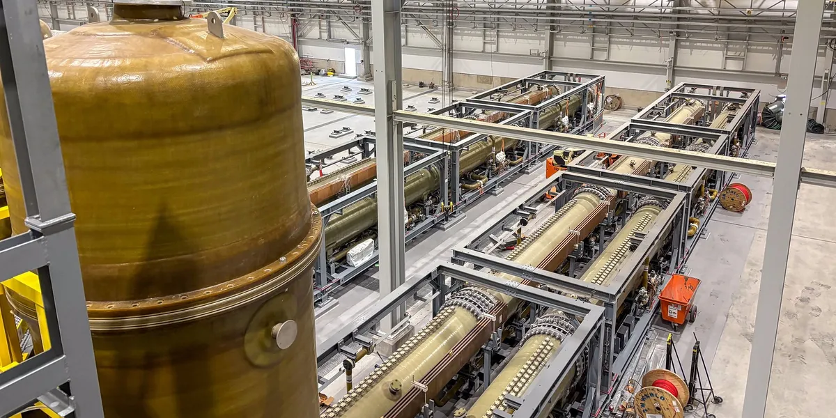 Stegra installs first 200MW of electrolysers for giant green hydrogen ...