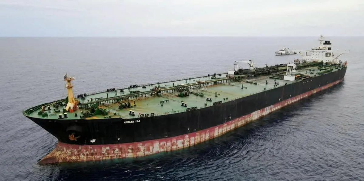 Master goes missing ahead of Iranian VLCC crude transfer trial