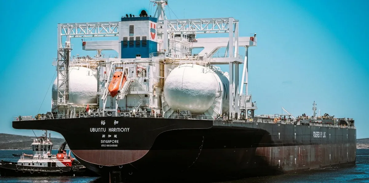 Anglo American’s first LNG-fuelled capesize bulker delivers iron ore to ...