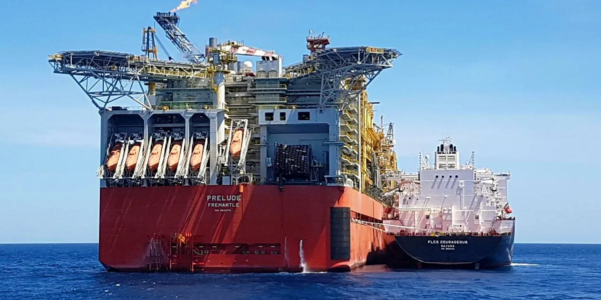 Australian regulator orders Shell to halt production at Prelude FLNG unit