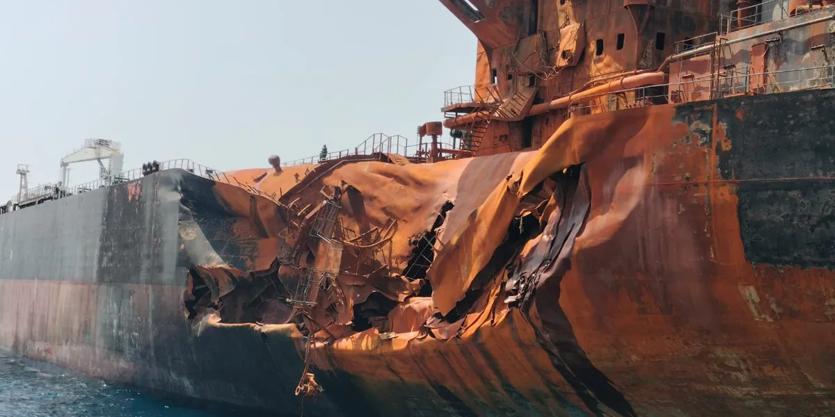 Frontline VLCC was arrested during repairs in China following smash ...