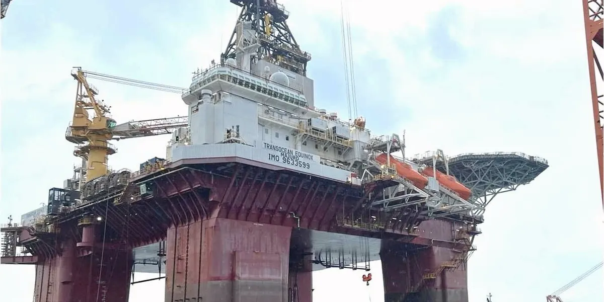Transocean rig arrives to start major Australian gas exploration ...