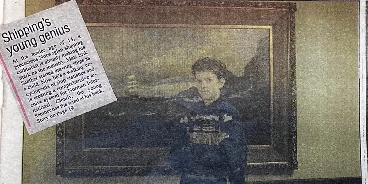 ‘Shipping prodigy’ gets to the top, 30 years on