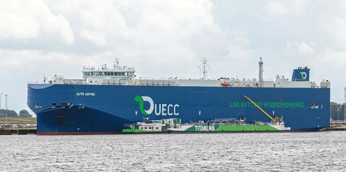 UECC and Titan claim largest ongoing liquefied biomethane commitment in ...