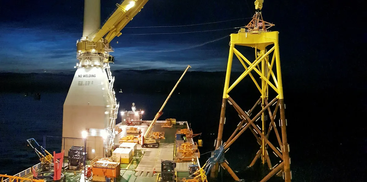 Foundations set: 102 jackets in at £2.5bn EA1 UK offshore wind farm ...