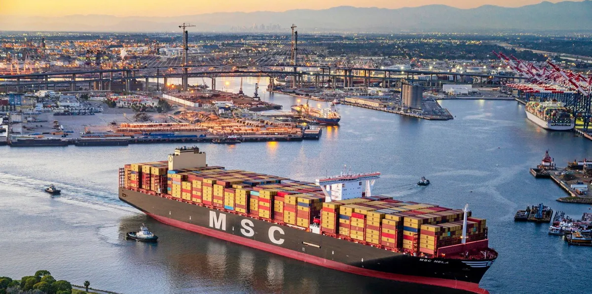Container ship freight rates snap 13-week winning run as cracks appear