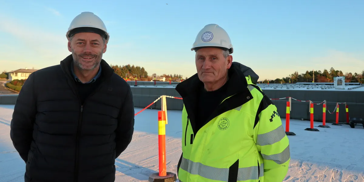 Firda Seafood blir straumprodusent – står for fem prosent av forbruket