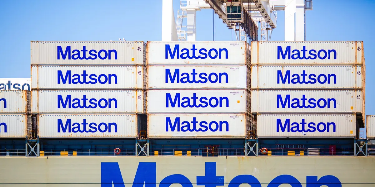 Matson raises full-year earnings outlook, but warns of muted peak season