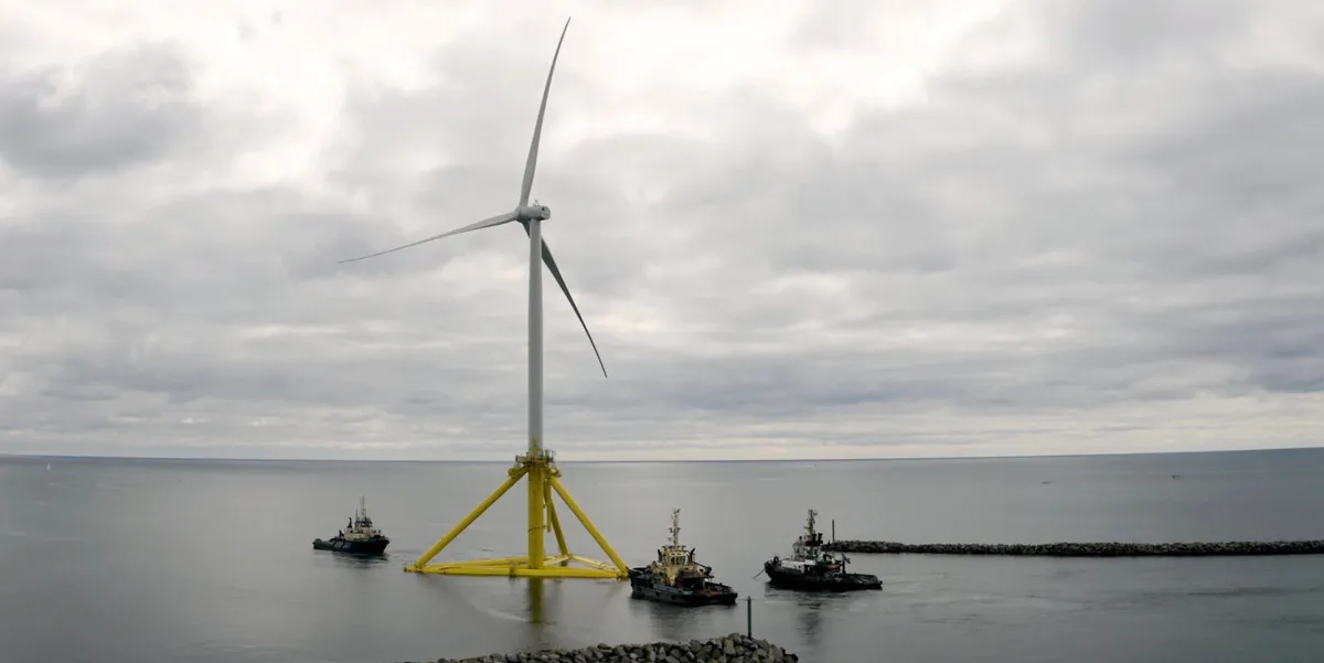 New-look floating wind platform for world's largest sector project ...