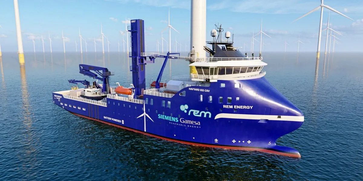 Rem switches PSV into wind sector and fixes newbuild to Siemens