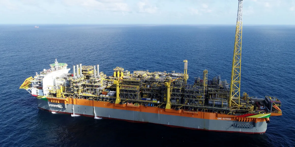 ExxonMobil kicks off production from One Guyana FPSO | Upstream