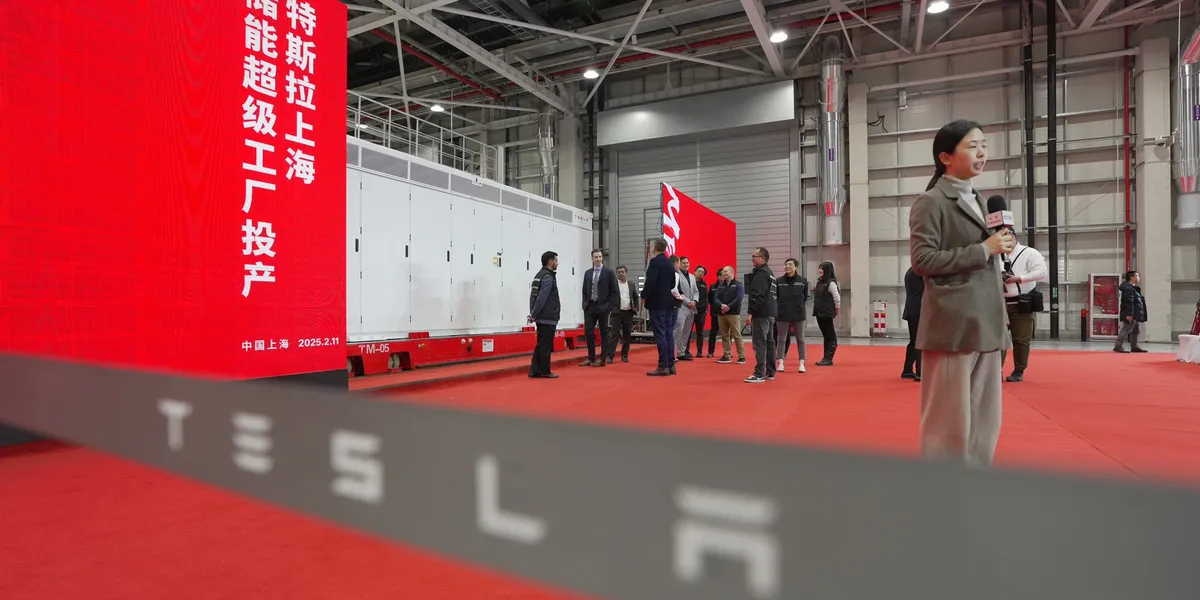Tesla's new Shanghai mega-factory pushes out first batch of batteries ...