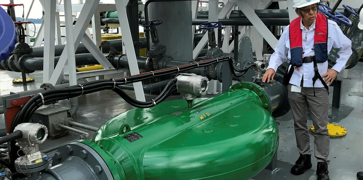 Maersk Oil Trading install “world’s largest” Mass Flow Meter