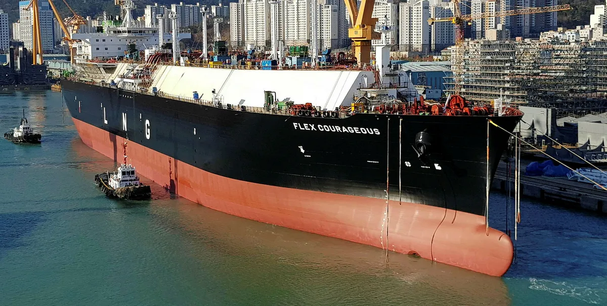 Rates for modern LNG carriers approach six-figure levels