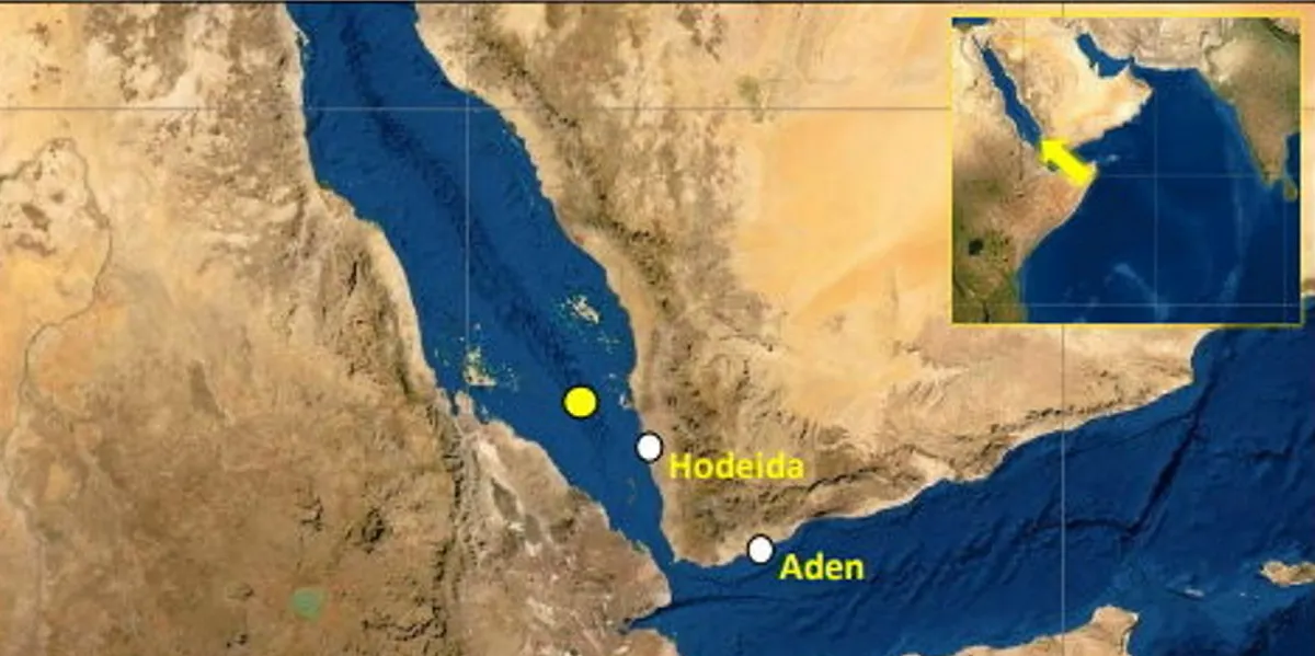 Maersk container ship suffers near miss in Red Sea missile attack