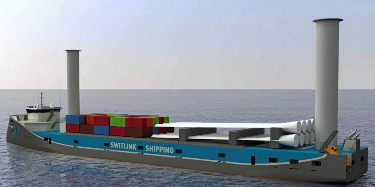 Switijnk unveils new wind-assisted cargoship