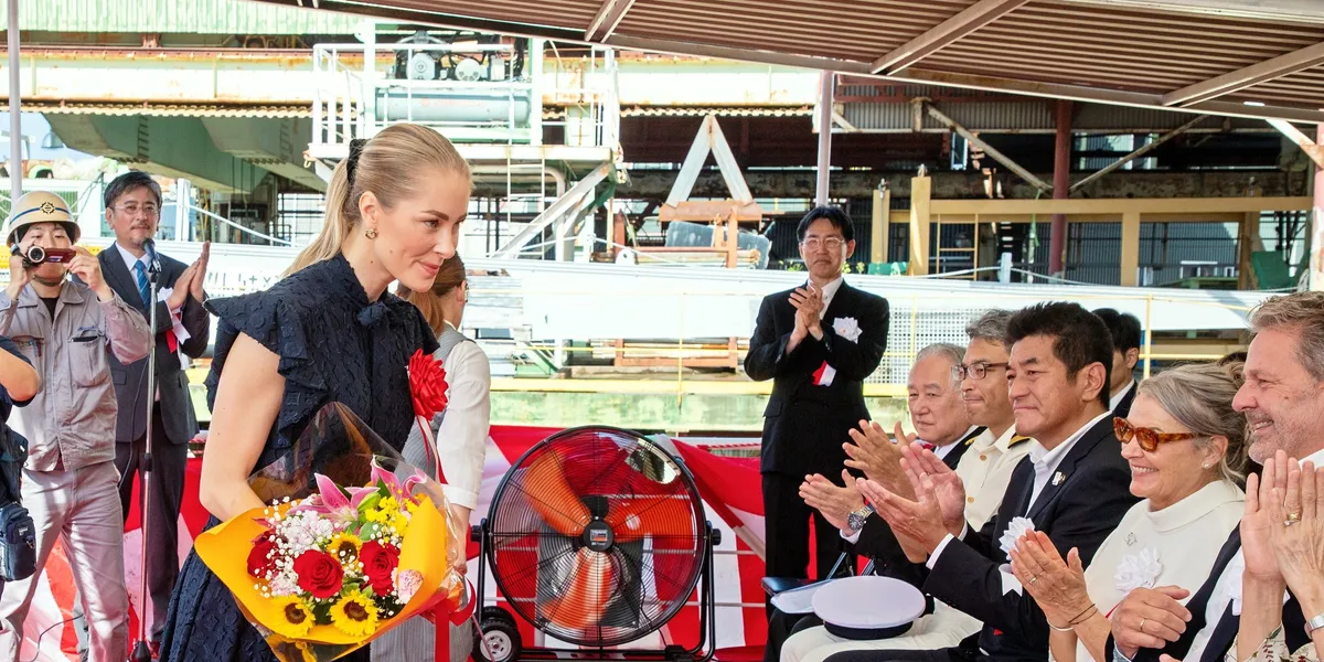 Uni-Tankers co-owner Mia Ostergaard Rechnitzer launches new ship ...