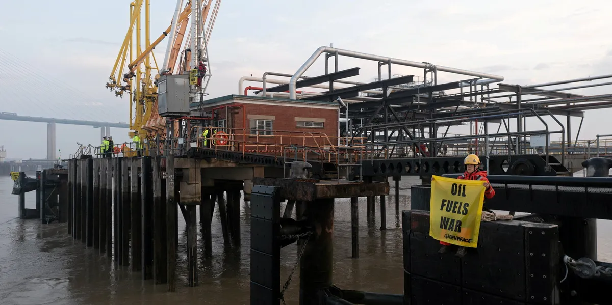 Activists in the clear after turning back tanker with Russian oil