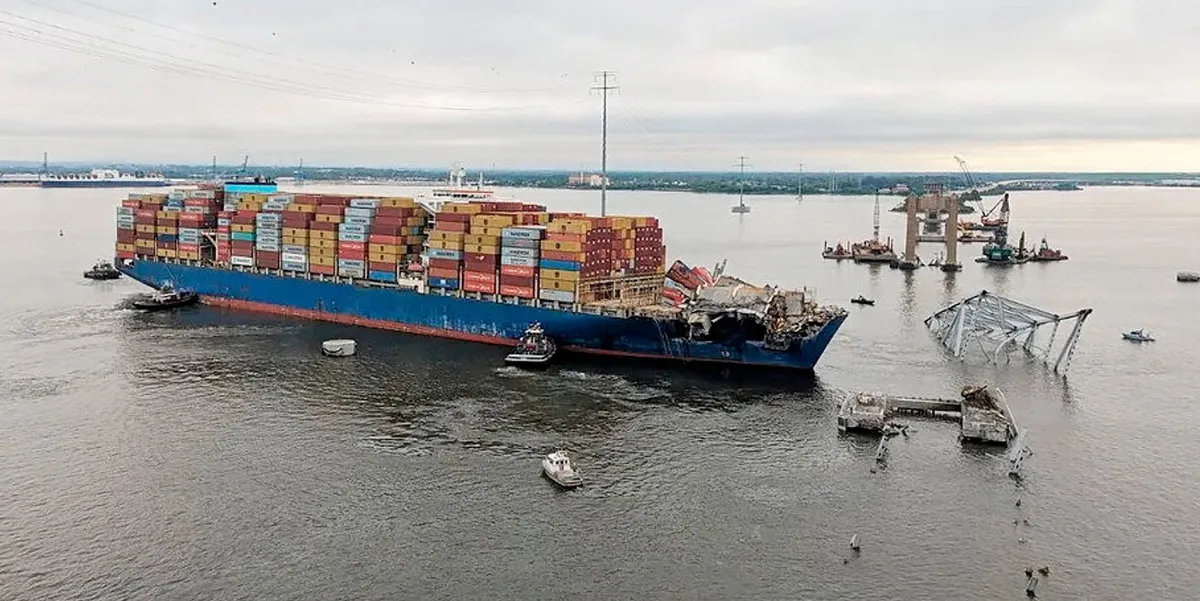 Dali crew’s ordeal almost over as ship freed from Baltimore bridge ...
