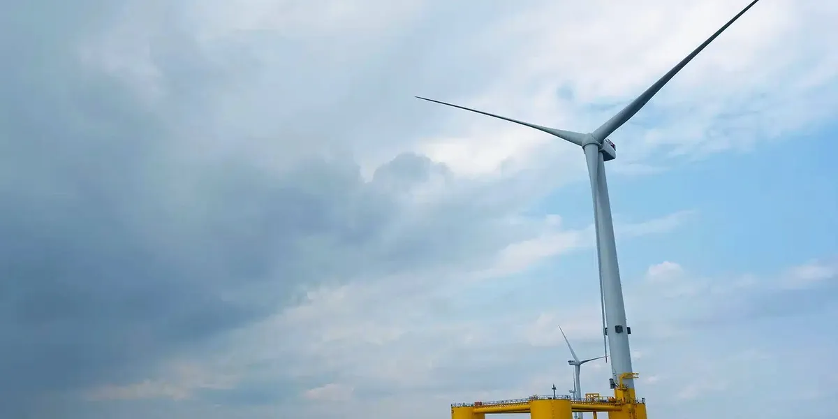 One of world’s largest floating wind plans to power oil and gas takes ...