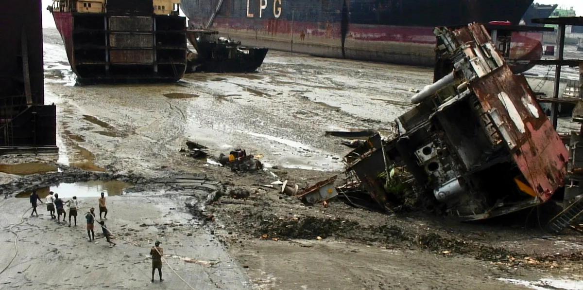 Container ship demolition hit by drought in first six months