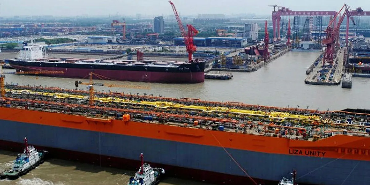 FPSO Liza Unity hits the water | Upstream